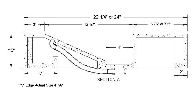 Custom Solid Surface Trough Sinks | Trough Bathroom Sink